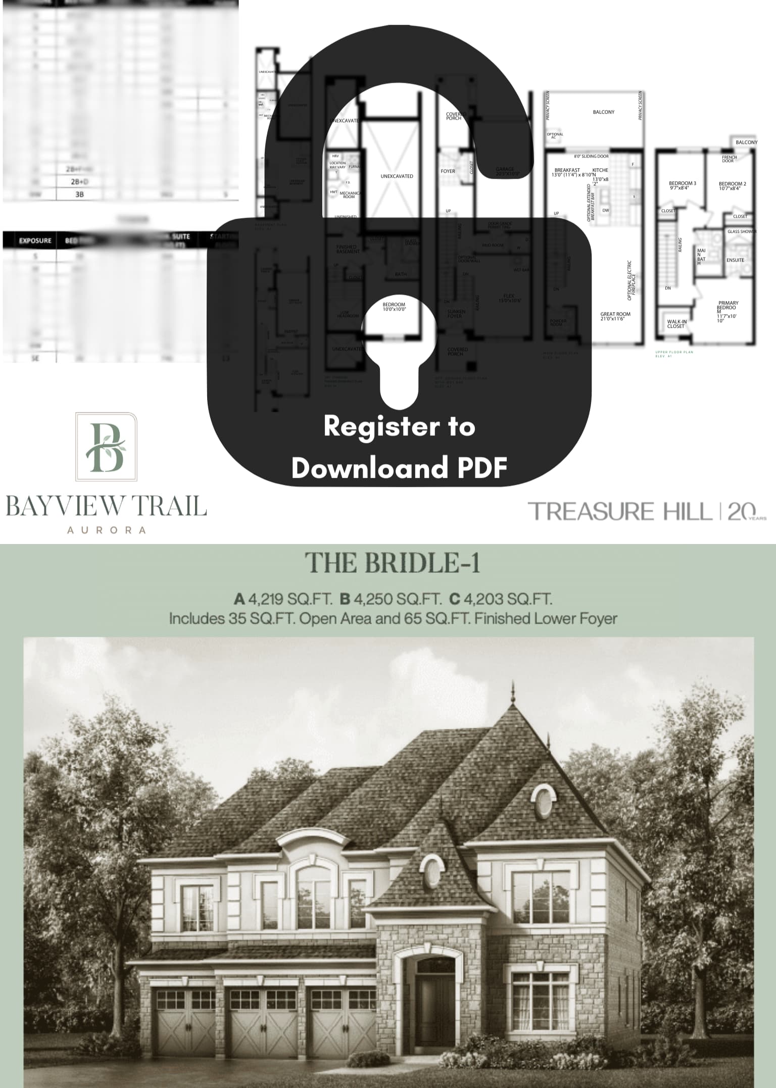 Bayview Trail Homes by Treasure Hill | New Homes in Aurora